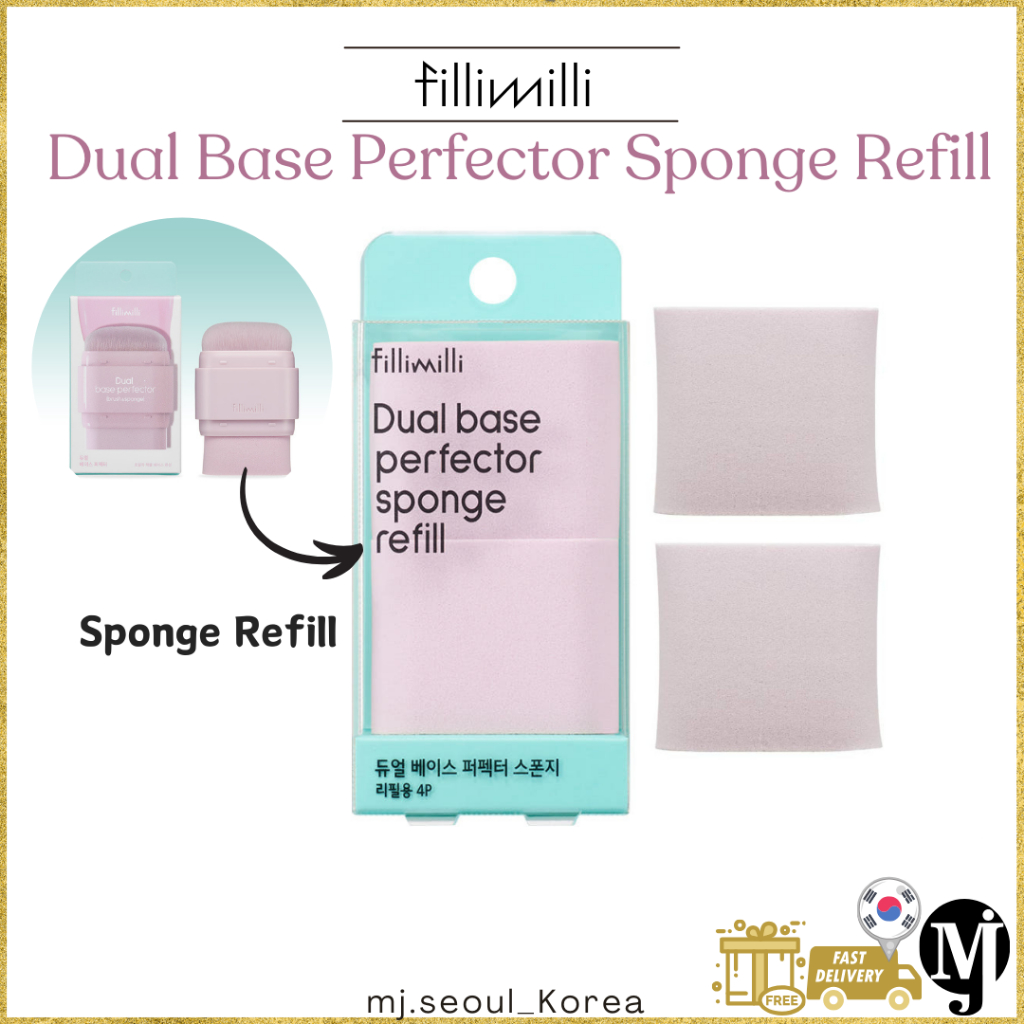 Fillimilli Dual Base Perfector Sponge Refill 2P | Shopee Việt Nam