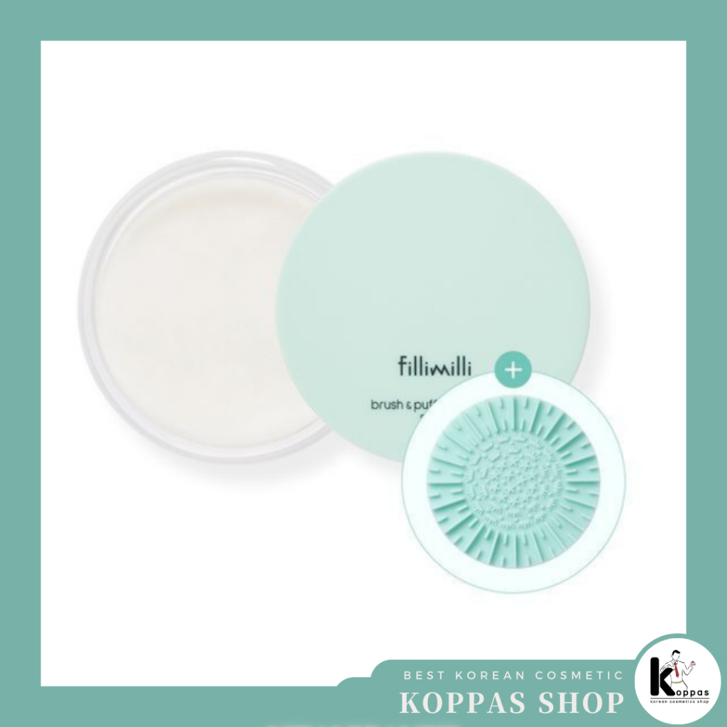 Mới! [Filimilli] Xà phòng rửa mặt Brush & Puff (+ Miếng rửa mặt) Brush ...