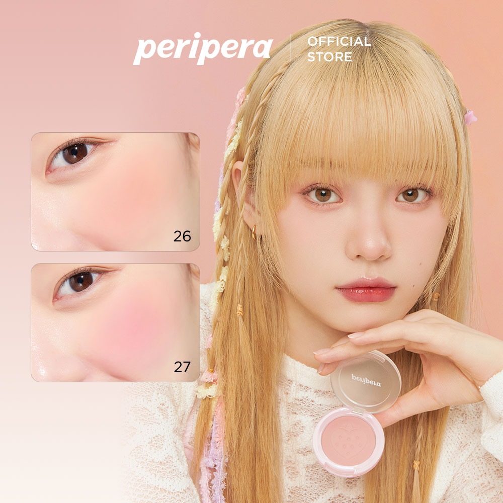 [PERIPERA] Bộ sưu tập Softberry MỚI | Cheek Sunshine Blushed Pure 4.2g ...