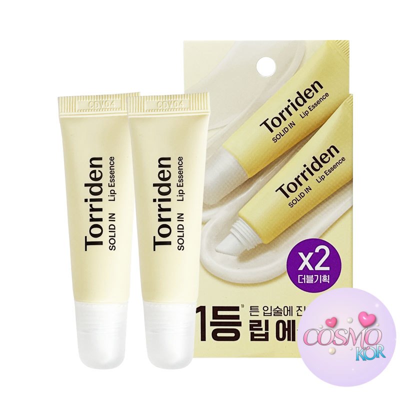 [Ready Stock] Torriden Solid In Ceramide Lip Essence 11ml (1+1 package) Lip essence Lip mask Lip ...