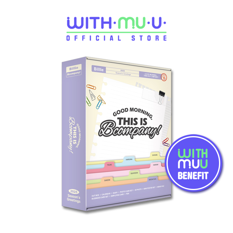 Bộ lịch Kakao m BILLLIE 2025 Season's Greetings [Good morning, This is ...