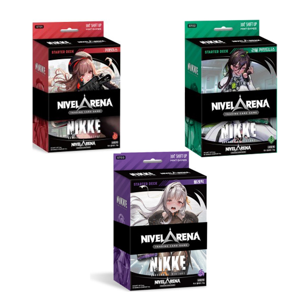 Nikke Nivel Arena Starter Deck Phiên bản Hàn Quốc. Counters vs Real Kindness vs Helletic ...