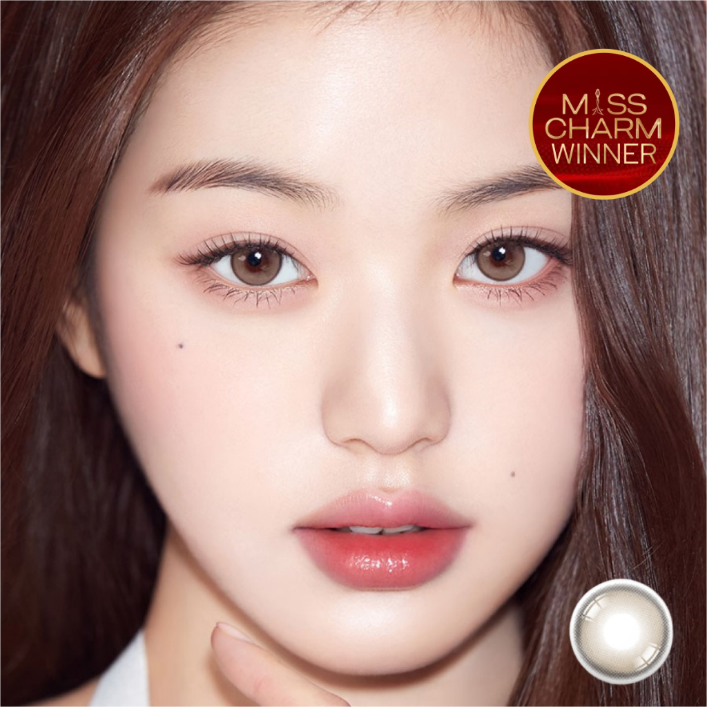 [Hapa Kristin] Kính áp tròng cao cấp 30 ngày Born to be Kristin_Nâu ...