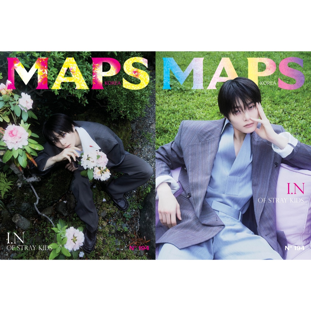 MAPS KOREA Vol.194 - Summer Issue STRAY KIDS I.N COVER | Shopee Việt Nam