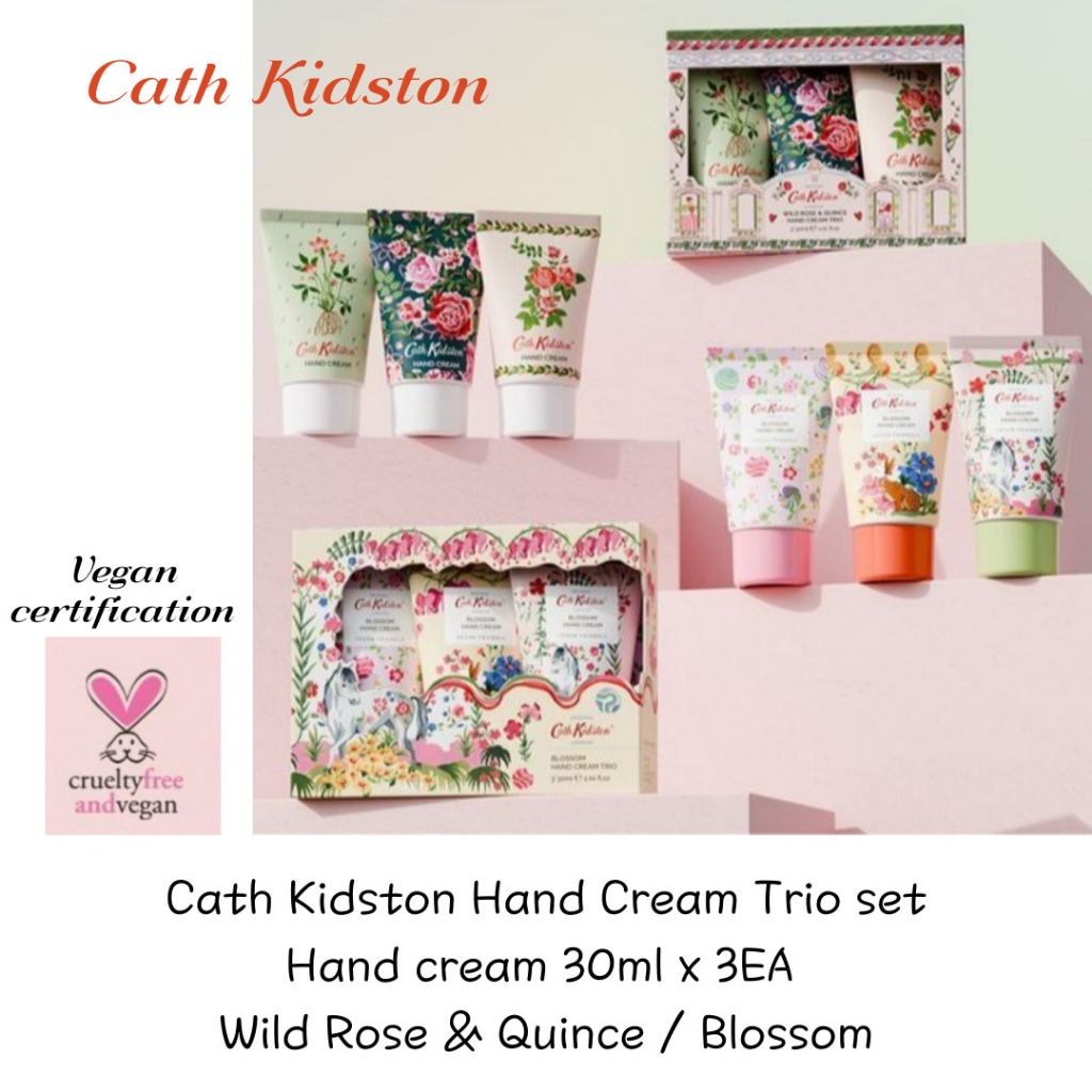 [Cath Kidston] Bộ ba kem dưỡng tay 3 x 30ml | Shopee Việt Nam