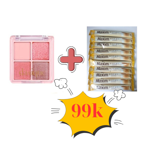 Bảng phấn mắt Dasique Mood Shadow Mini + Maxim 10EA | Shopee Việt Nam
