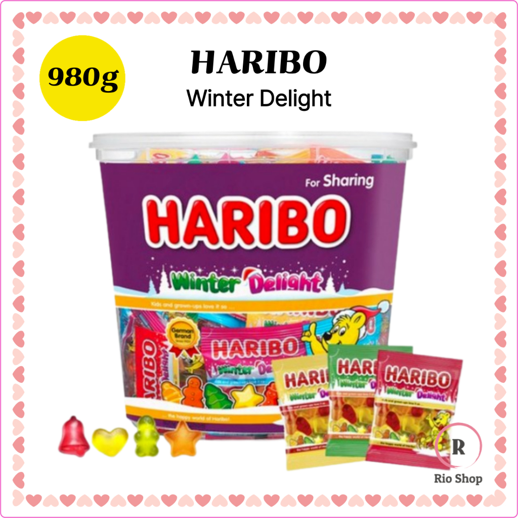 Haribo x Winter Delight Jelly 980g (82p) | Shopee Việt Nam