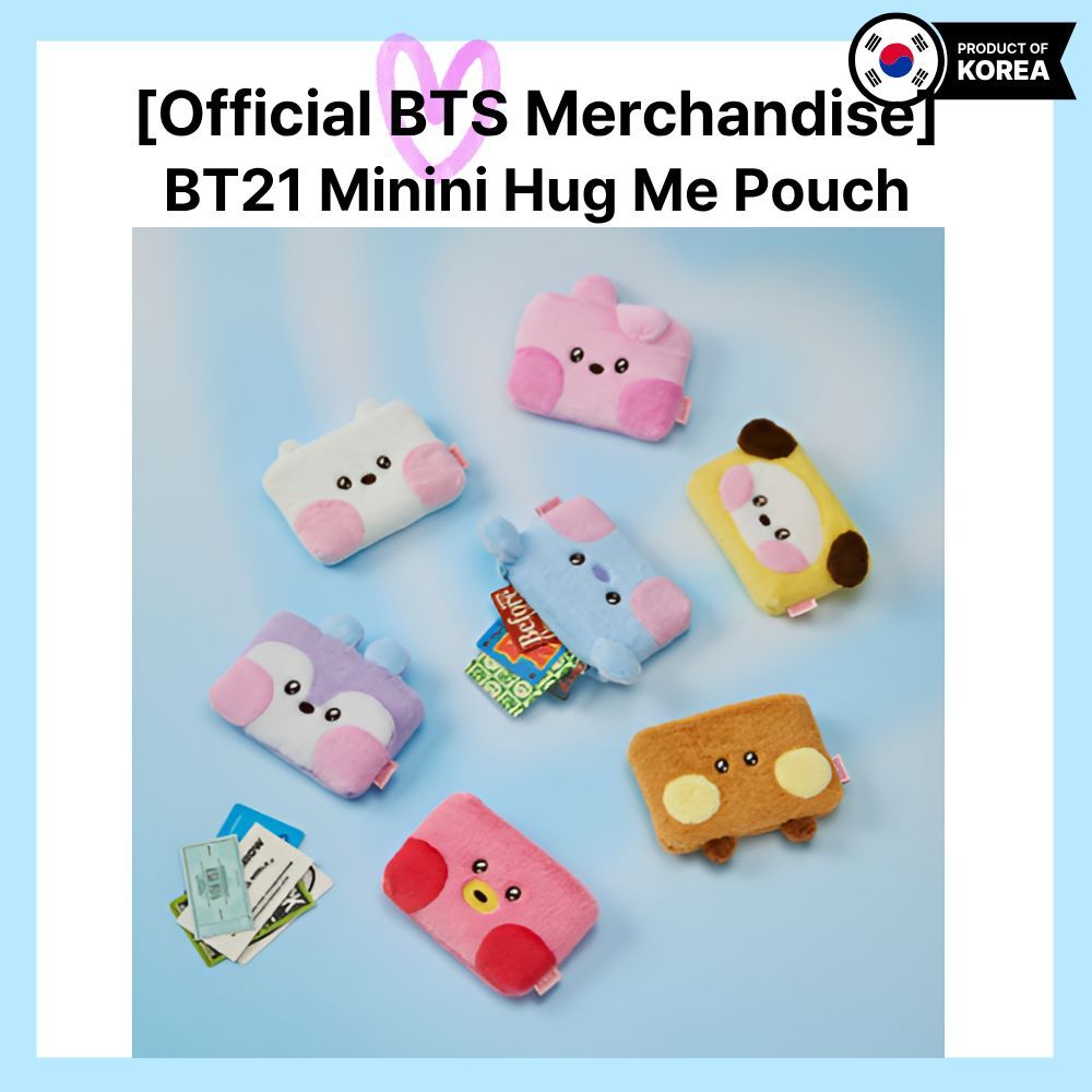 Hàng hóa chính thức của BTS BT21 Minini Hug Me Pouch túi mini hàng hóa ...
