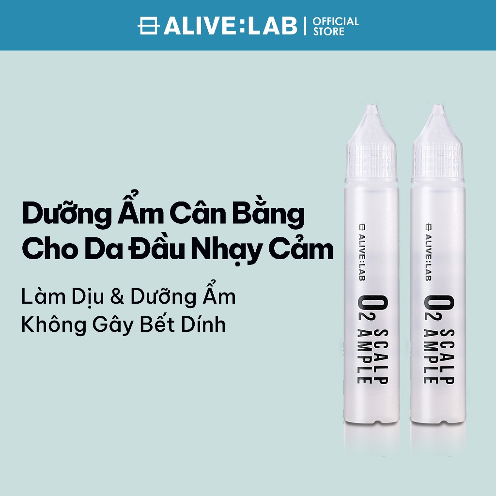 Tinh Chất Da Đầu ALIVELAB O2 Scalp Ampoule 2×25ml – Làm Dịu & Cân Bằng ...