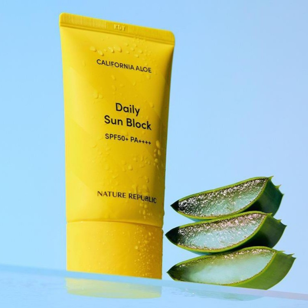 Nature Republic California Aloe Daily Sun Block SPF50 + PA + + + + 57ml ...