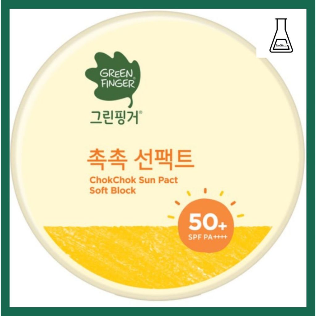 [GREEN FINGER] ChokChok Moisture Sun Pact Soft Block SPF50 + PA ...