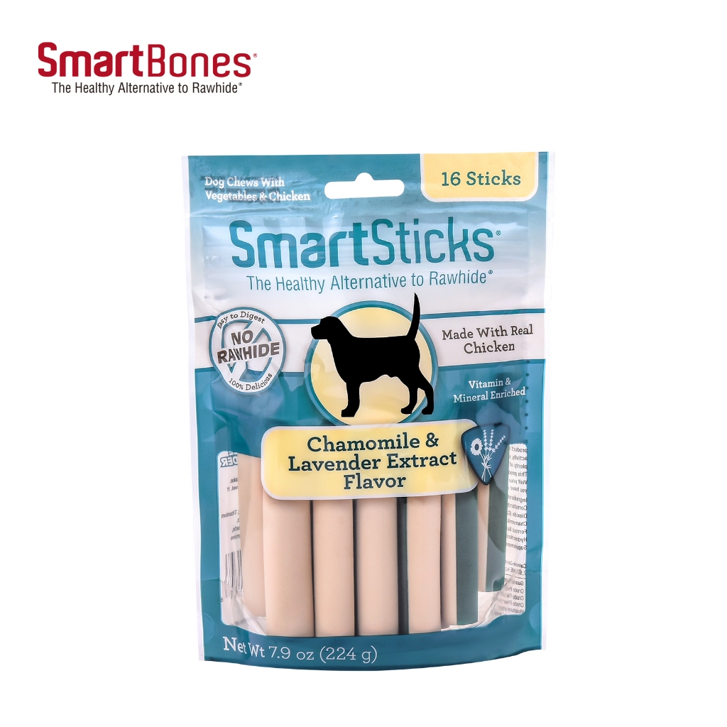 [SmartBones] Calming Care Sticks Regular for Dogs 224g(16p) | Shopee ...
