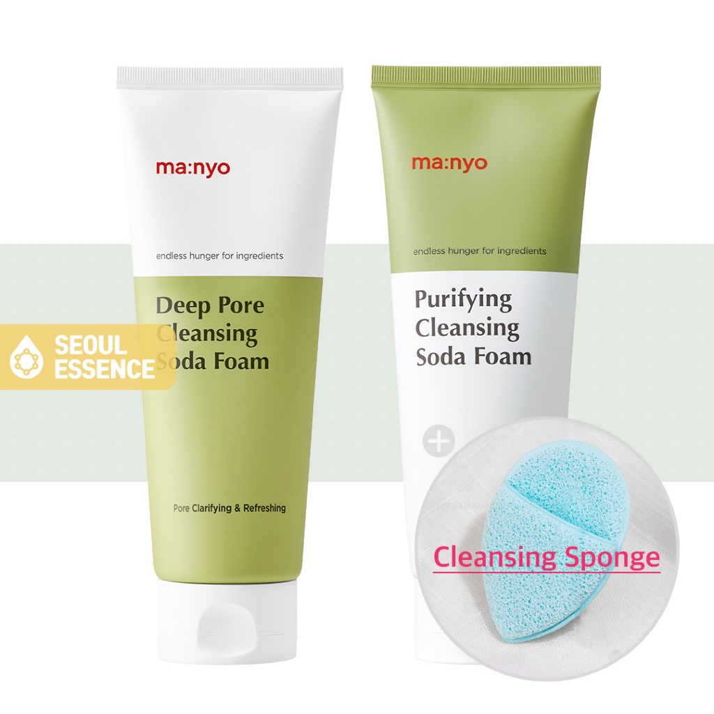 Manyo (ma: nyo) Deep Pore / Purifying Soda Foam - Làm sạch sâu lỗ chân ...