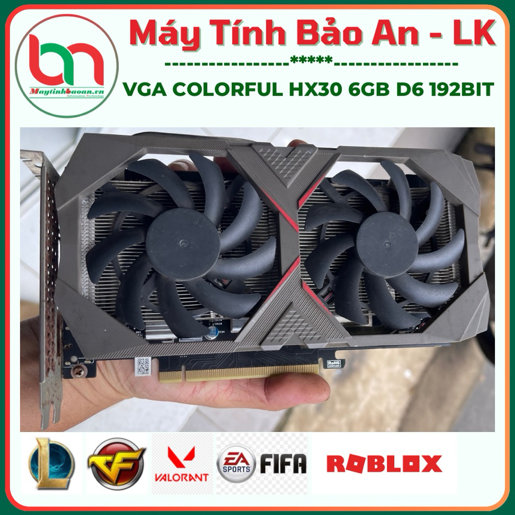 VGA MOD HX30 - NVIDIA CMP 30HX D6 6GB GDDR6 ~ 1660 super BH 30 ngày 1 ...