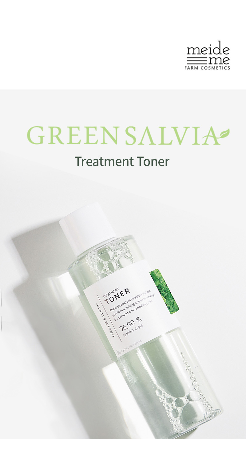 MEIDEME Green Salvia Treatment Toner 200ml | Shopee Việt Nam