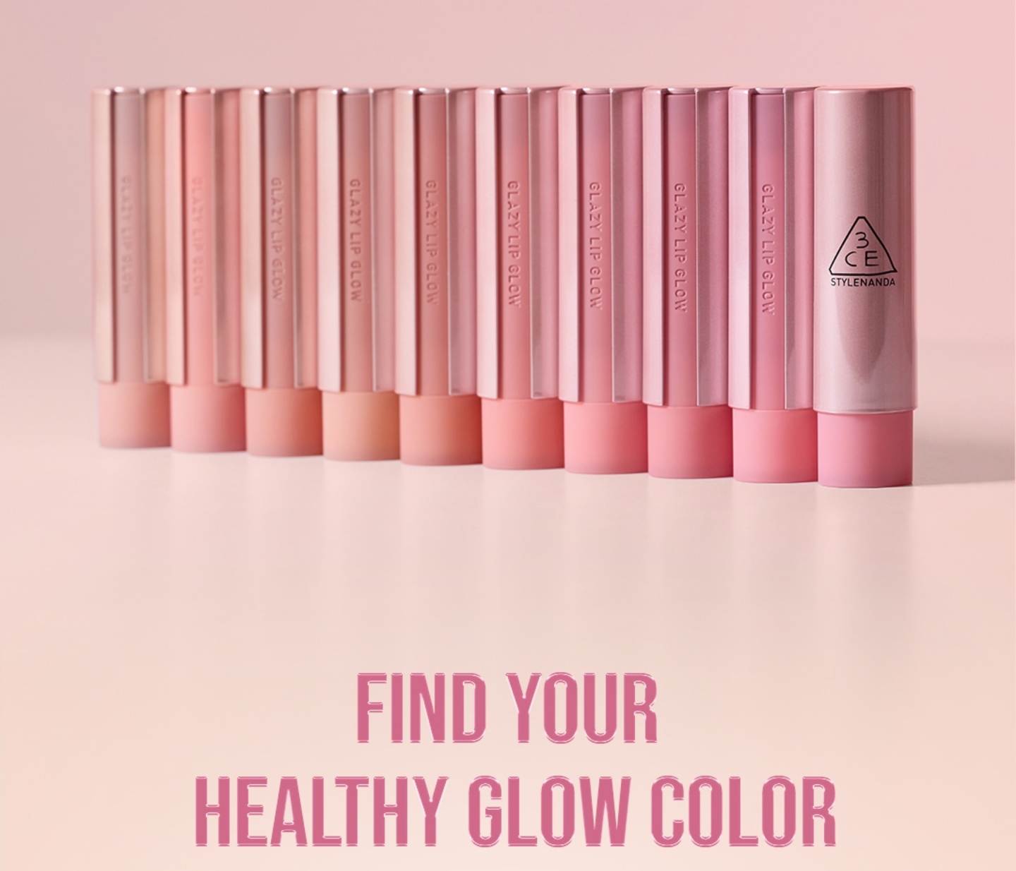 3ce Glazy Lip Glow Healthy Glow 9 màu | Shopee Việt Nam