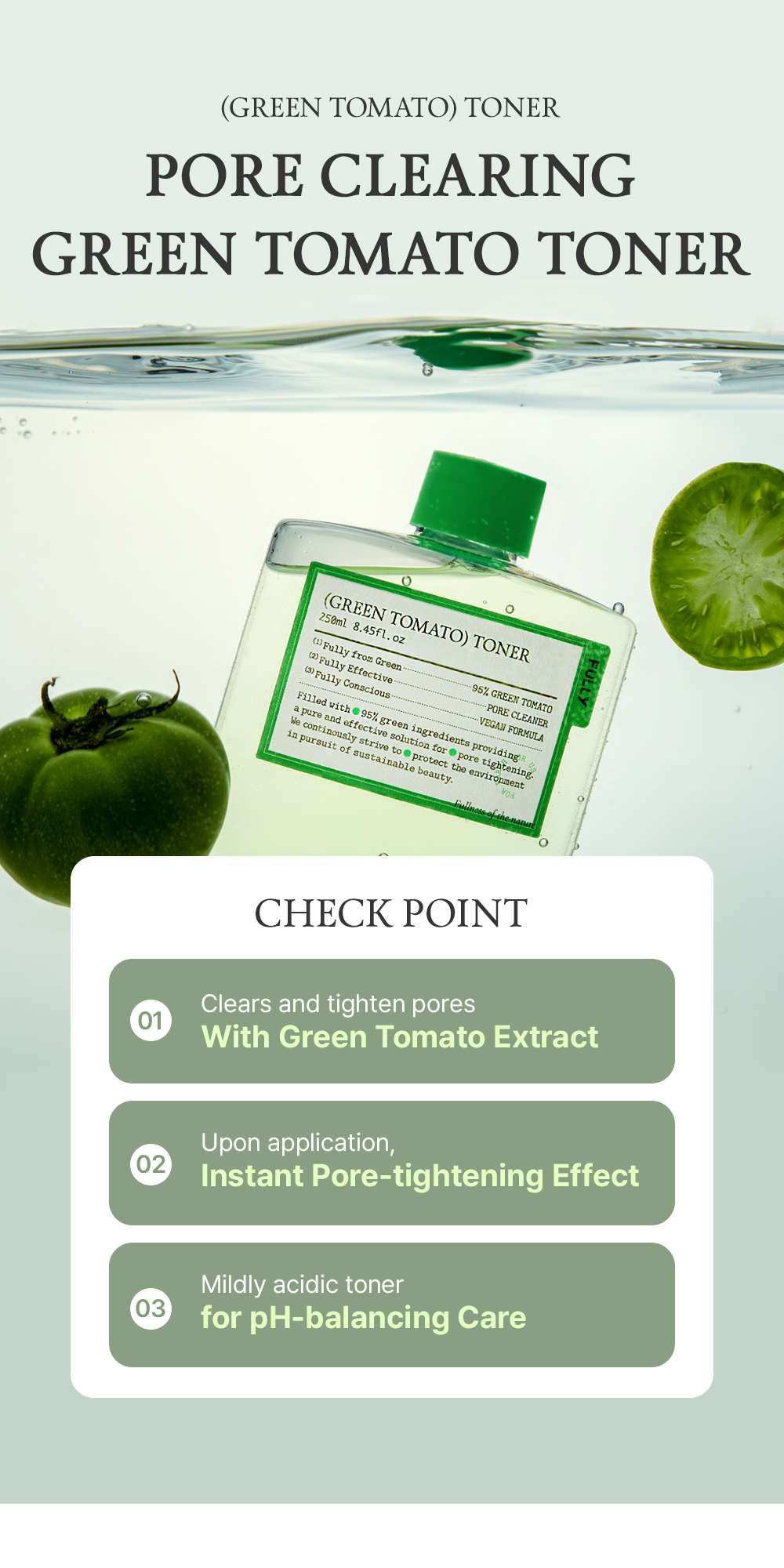 [FULLY Official] Toner Cà Chua Xanh 250ml_Se Khít Lỗ Chân Lông | Làm ...