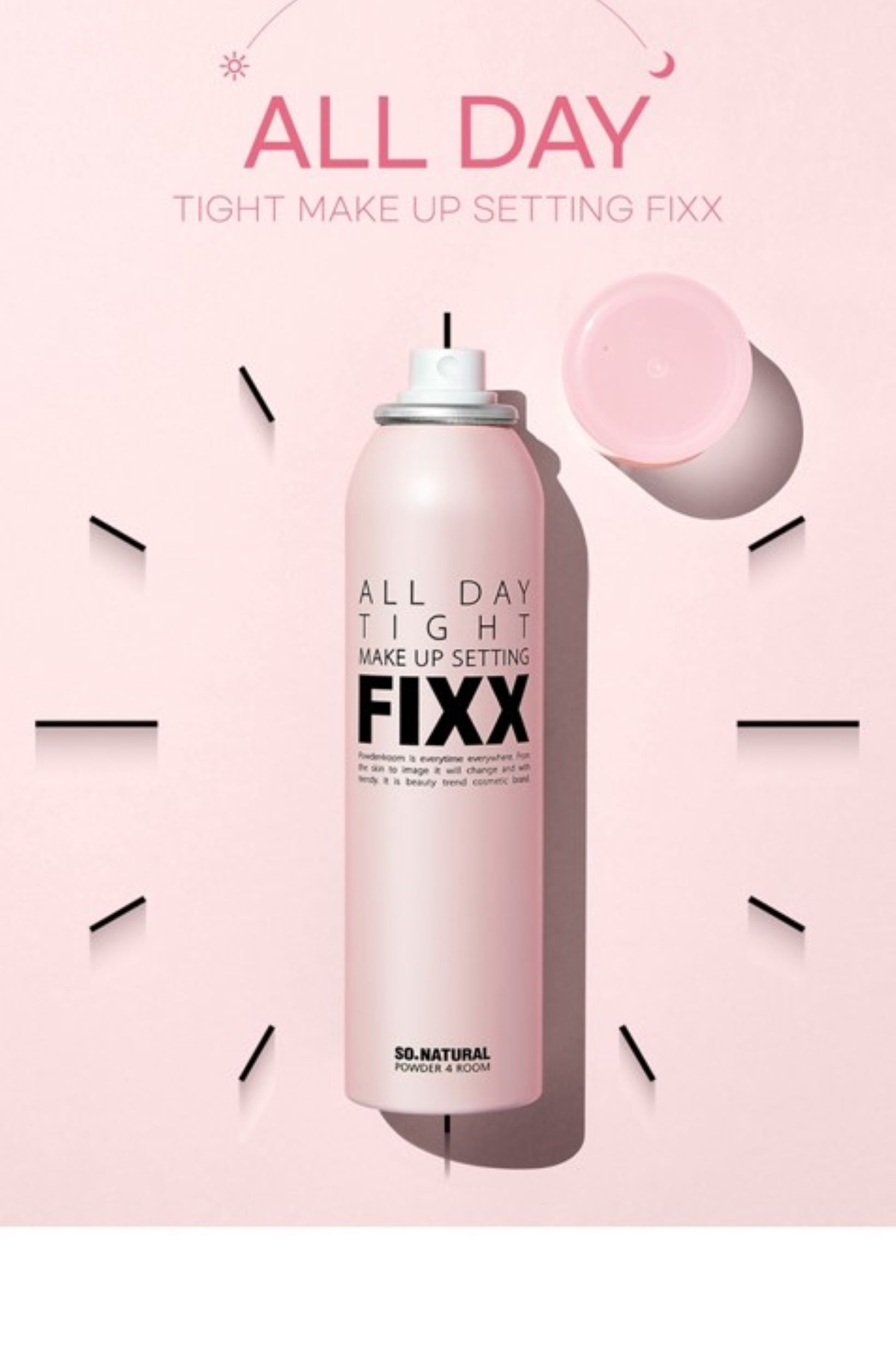 Xịt Khóa Makeup All Day Setting Fixx So Natural 35ml, 75ml, 120ml ...