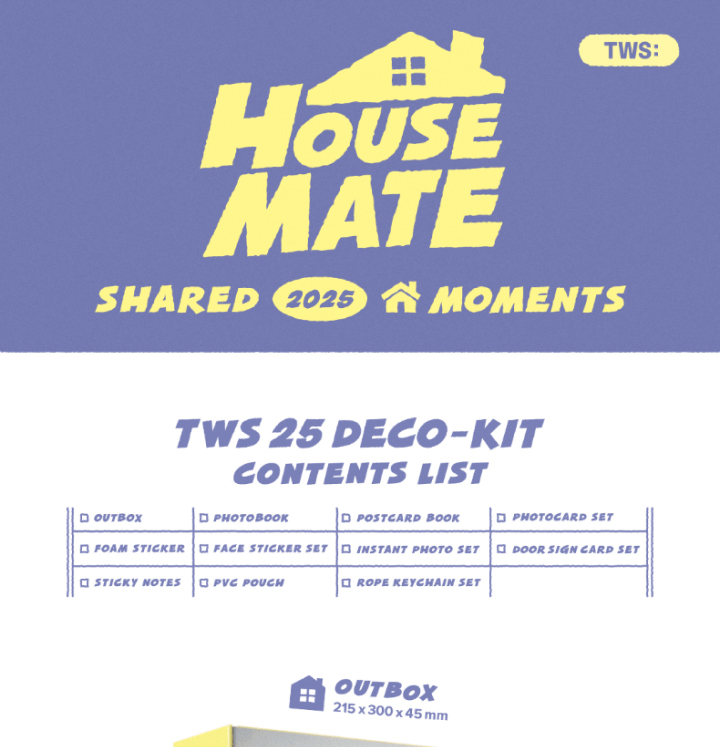 [POB] TWS 2025 DECO KIT (Mar.2025) | Shopee Việt Nam