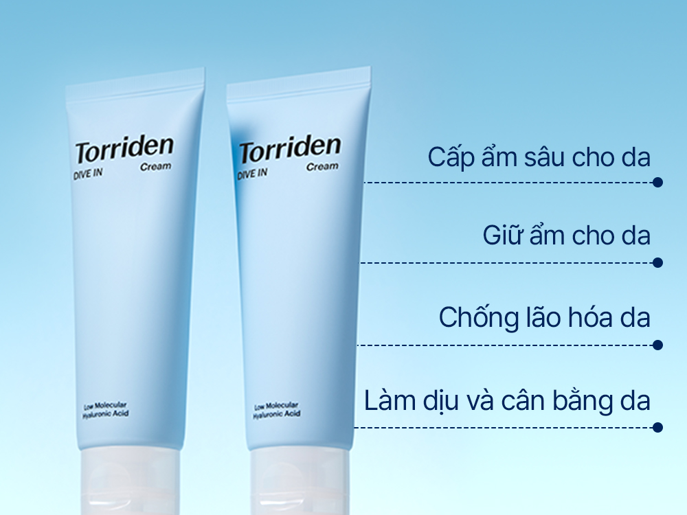 [Torriden Chính hãng] [MINI] Kem dưỡng DIVE IN chứa Hyaluronic Acid ...