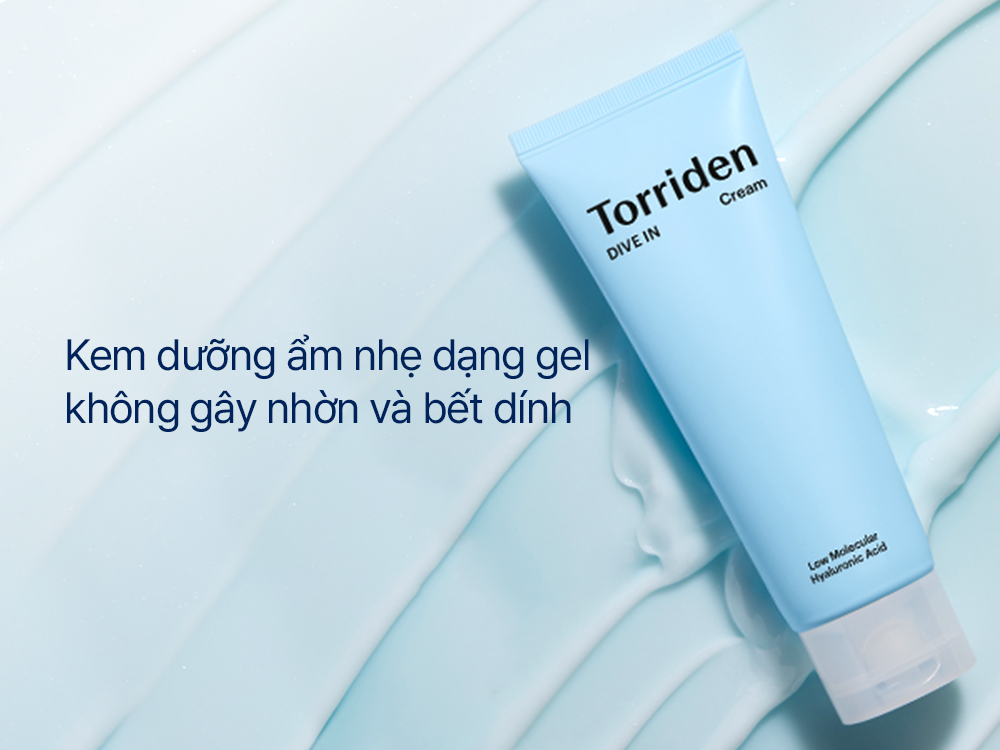 [Torriden Chính hãng] [MINI] Kem dưỡng DIVE IN chứa Hyaluronic Acid ...