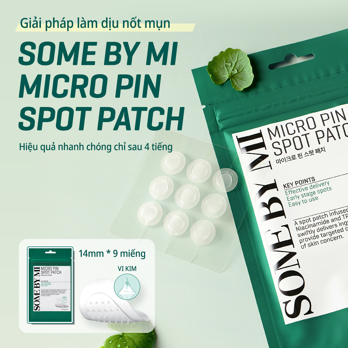 [SOME BY MI] MIẾNG DÁN MỤN VI KIM SOME BY MI MICRO PIN SPOT PATCH 1 gói, 3 gói, 5 gói | Shopee ...