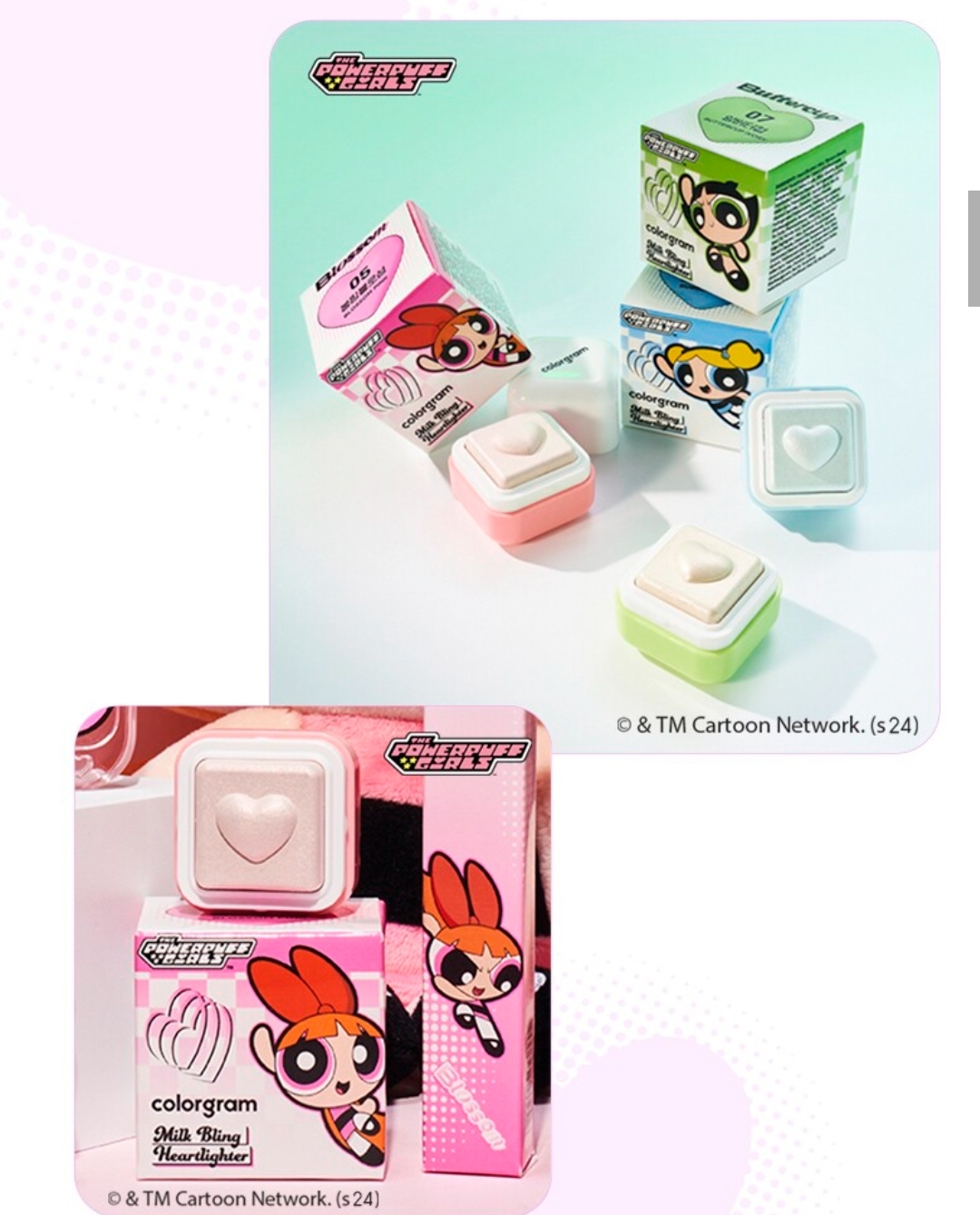 Colorgram Milk Bling Heartlighter Highlighter 3 màu mới | Shopee Việt Nam