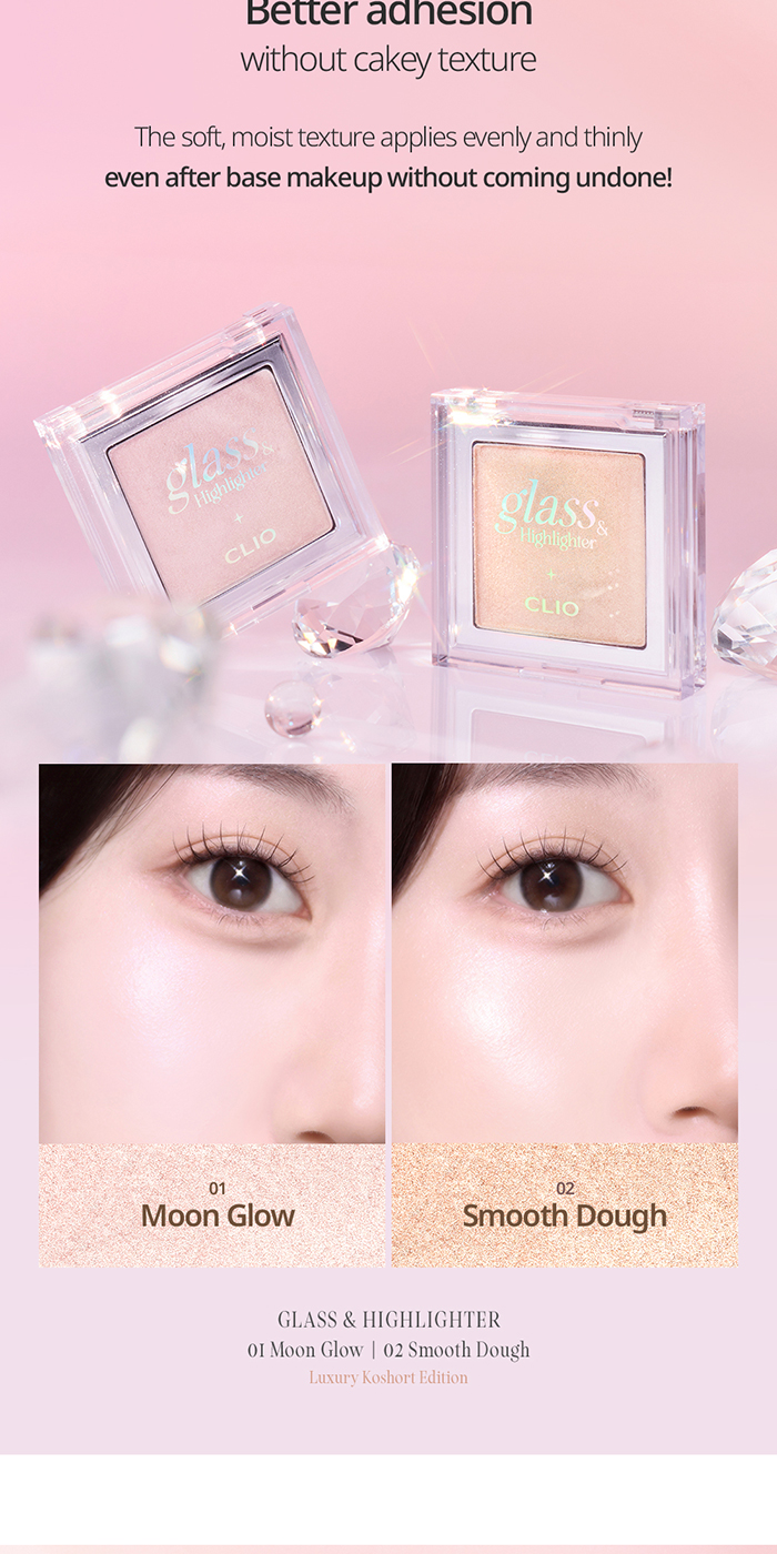 [CLIO] Glass & Highlighter l Highlighter Palette Trang điểm nổi bật ...