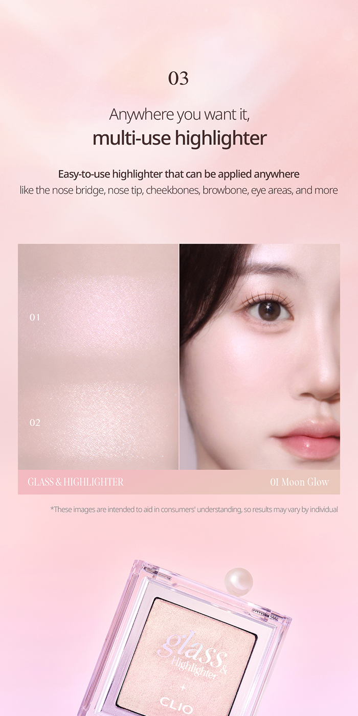 [CLIO] Glass & Highlighter l Highlighter Palette Trang điểm nổi bật ...
