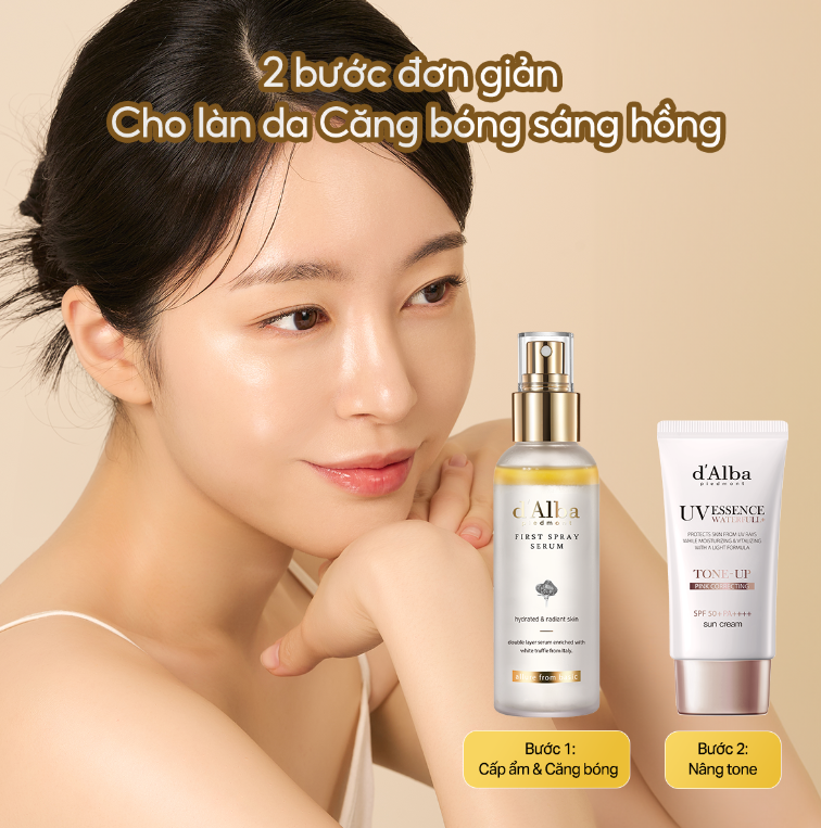 [d'Alba Official] SET d'Alba Best Seller (Mist Serum 100ml + KCN Tone ...