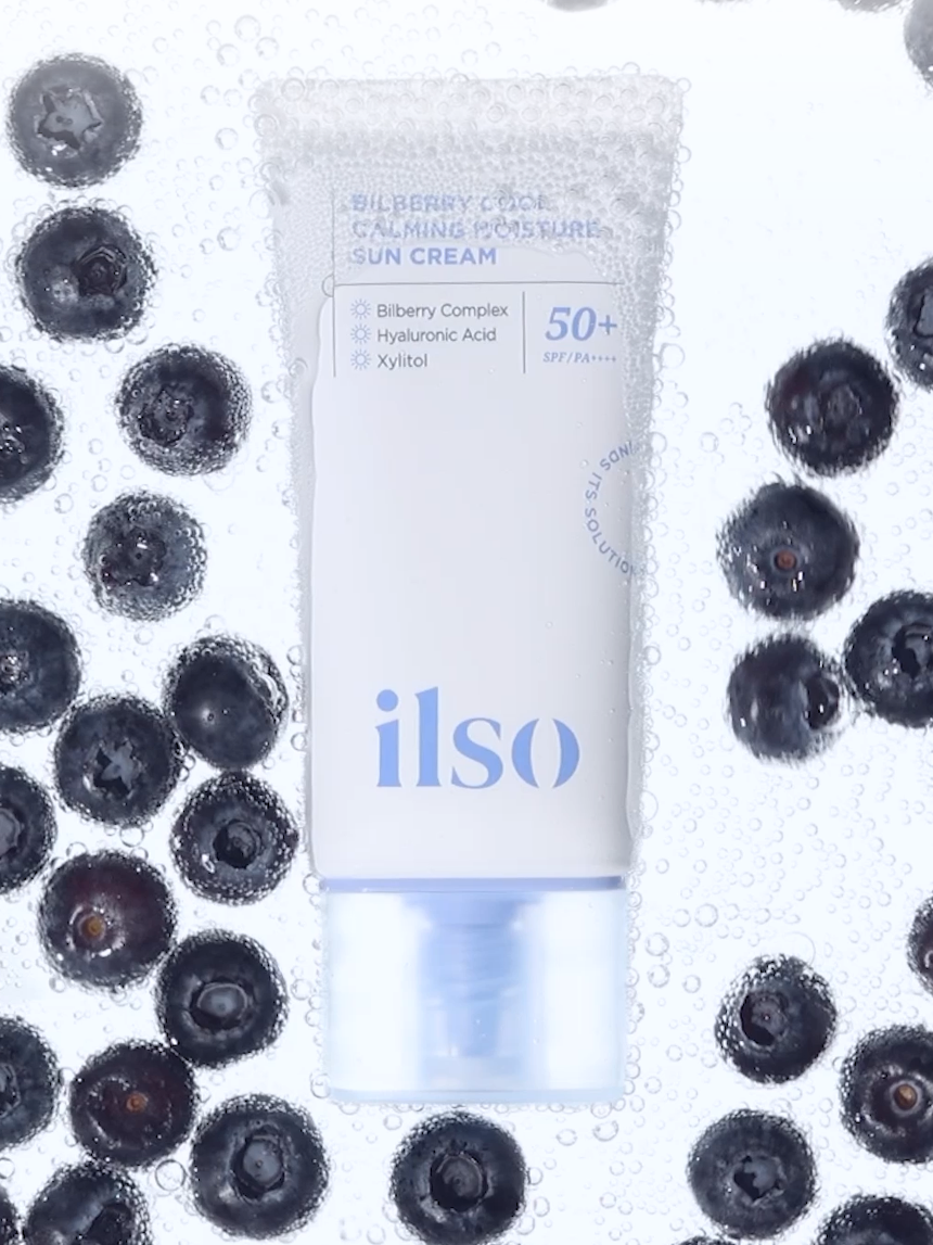 [ ilso Official] NEW_ Kem chống nắng dịu da mát lạnh ilso Bilberry Cool ...