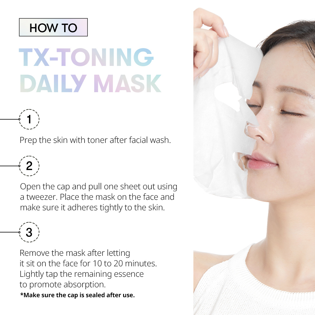 [VT] TX-Toning Daily Mask 30pcs (Mặt nạ hàng ngày) Axit Tranexamic ...