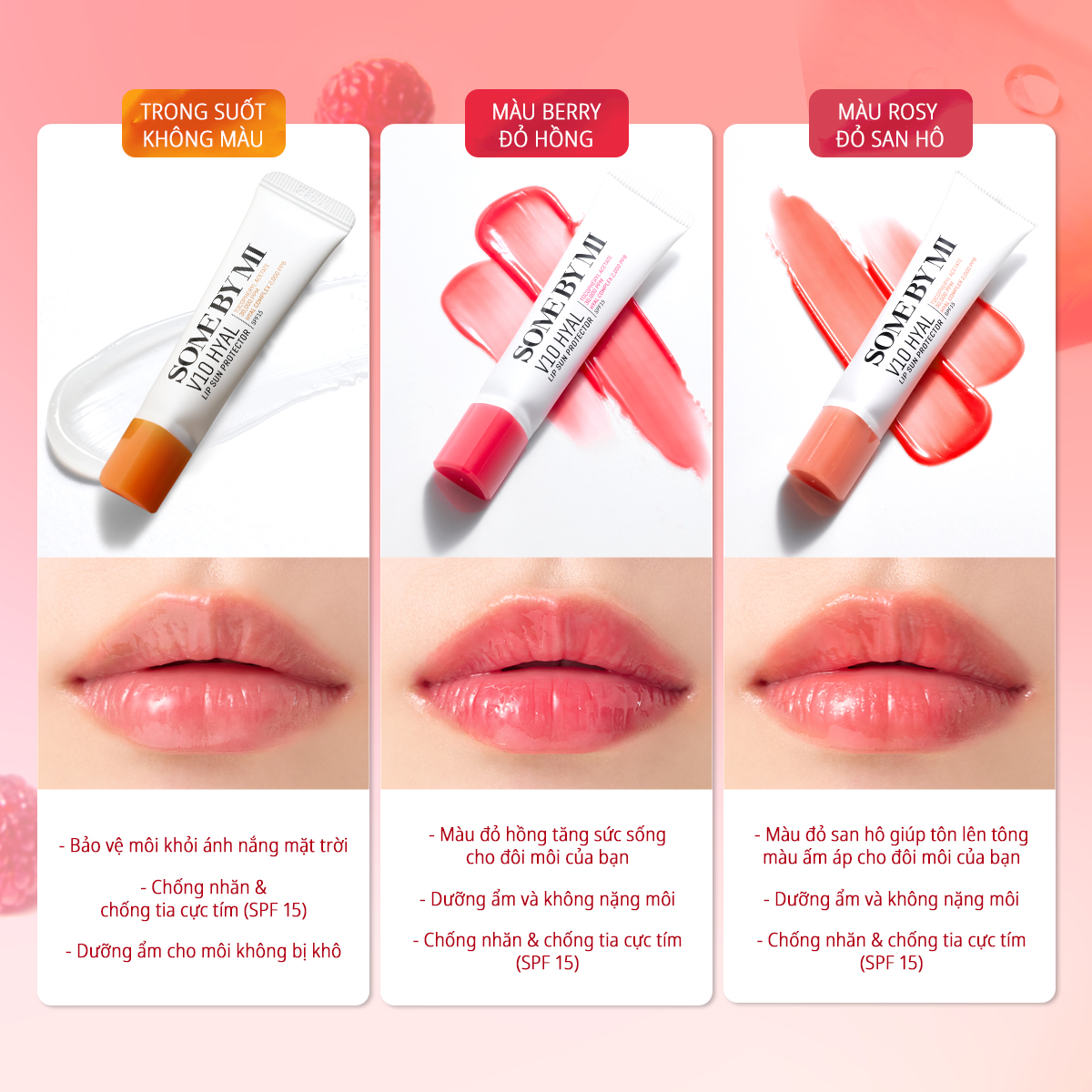 [SOME BY MI] Son chống nắng ngăn UV chứa vitamin V10 HYAL LIP SUN ...
