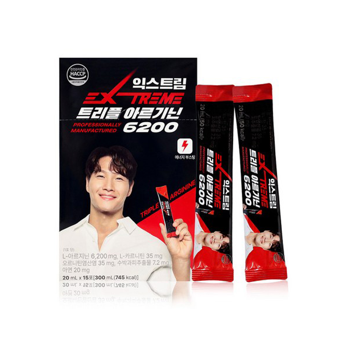 extreme 6200 Extreme Triple arginine 6200 20ml x 15pcs = 300ml | Shopee ...