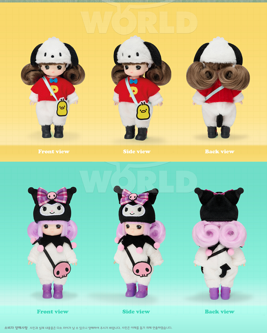 [Little MIMI] Búp bê MIMI X SANRIO (Kuromi / My Melody / Cinnamoroll ...