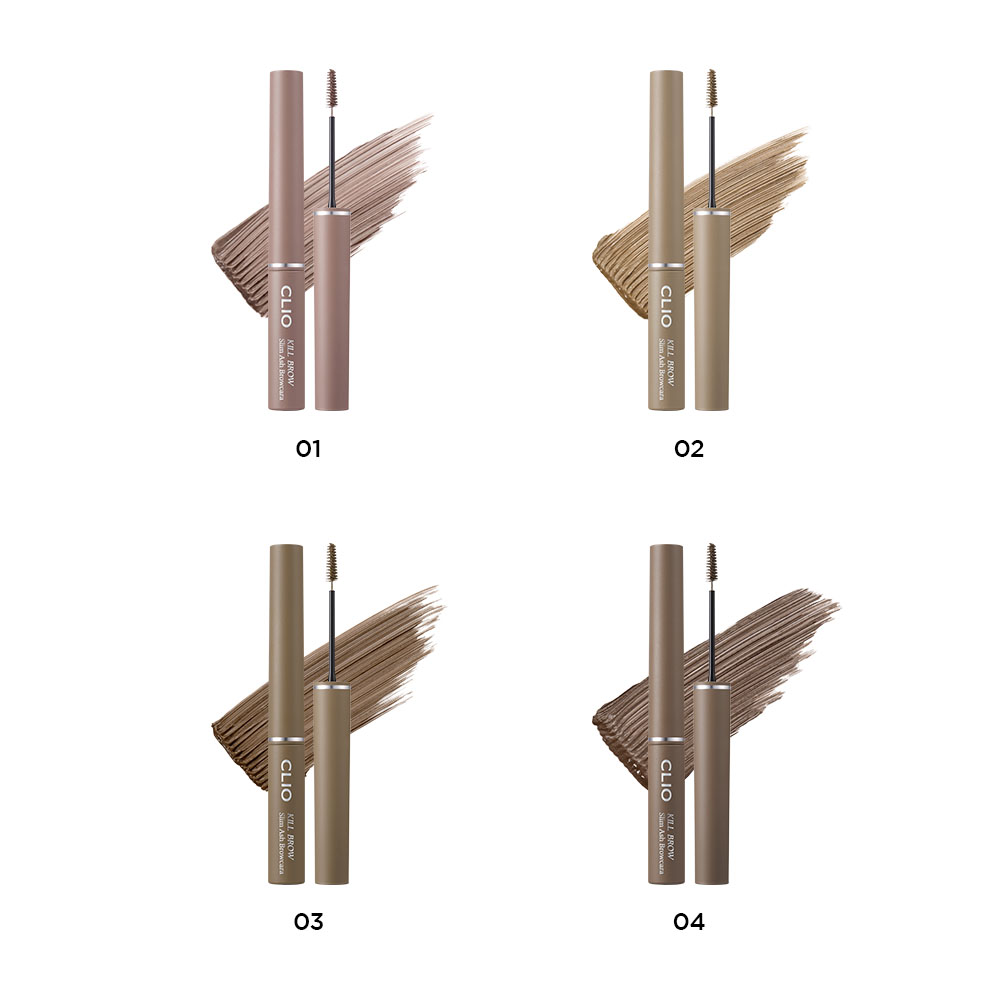 [CLIO] Chuốt Mày Bám Lâu Không Bết Vón Kill Cover Slim Ash Browcara (3g ...