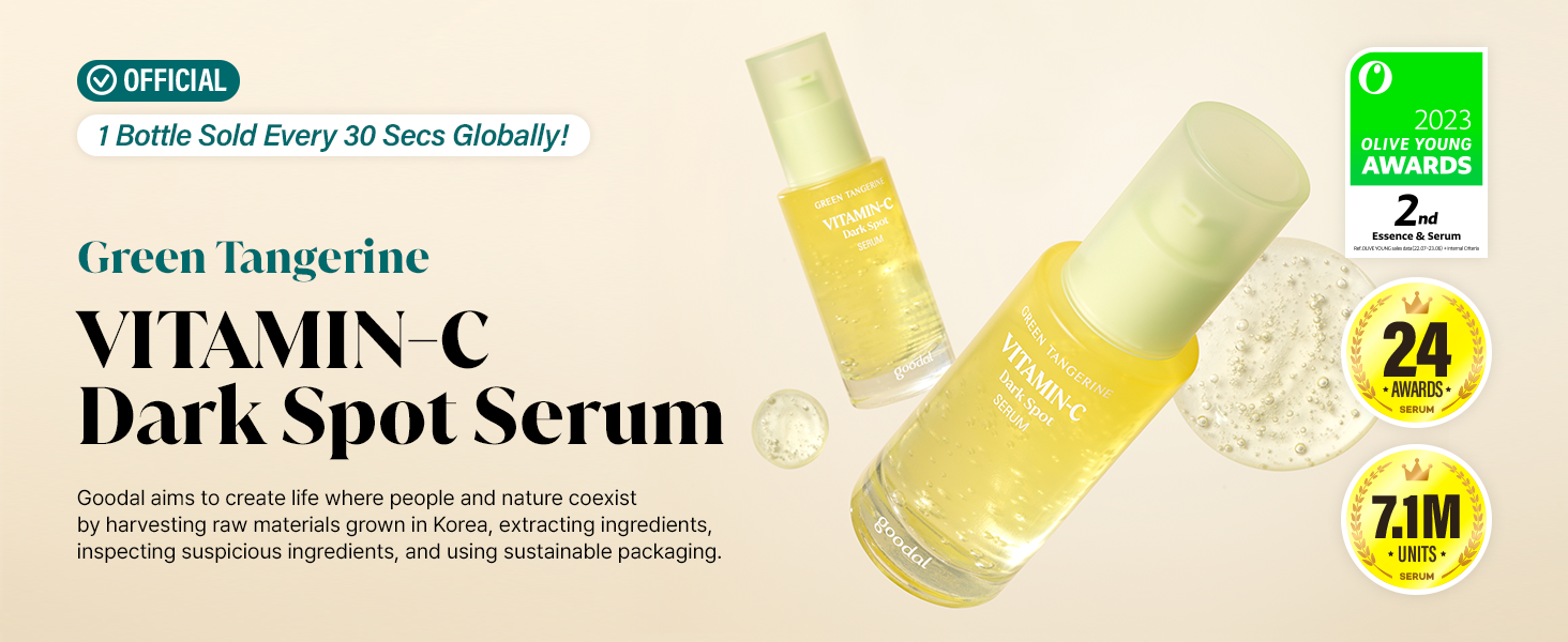 [GOODAL x DISNEY COLLAB] Green quýt Vita C Dark Spot Care Serum (40ml ...