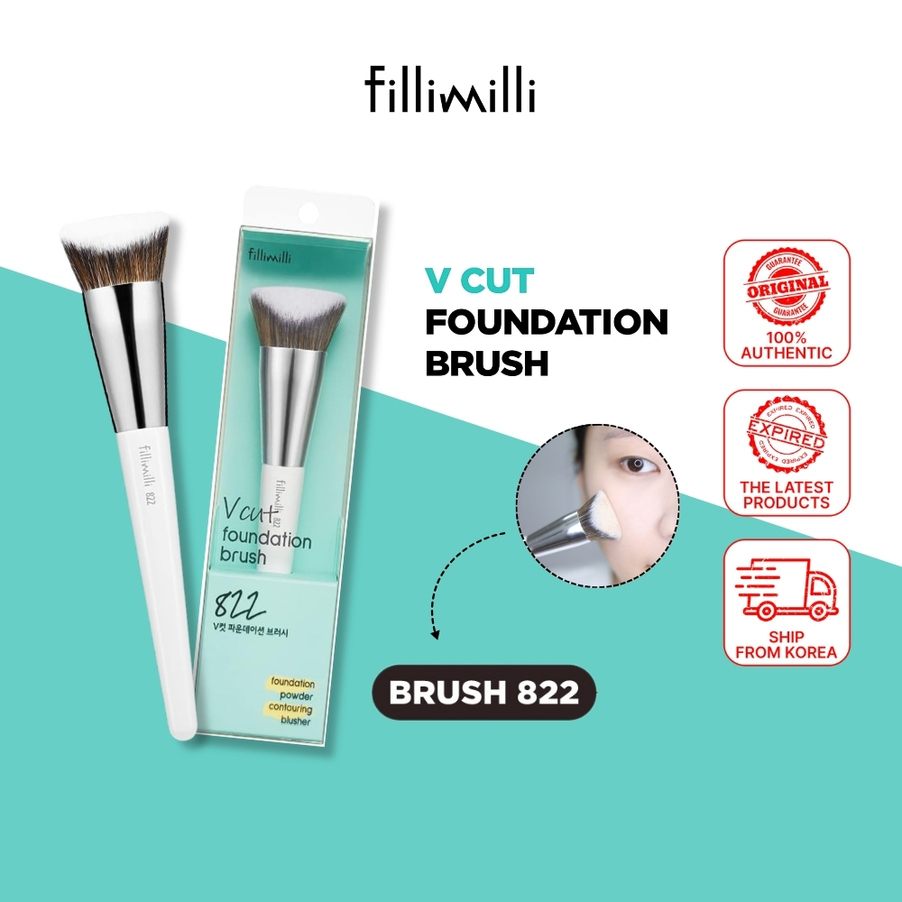 Cọ đánh nền/Cọ tán kem nền Fillimilli V-Cut Foundation Brush 822 ...