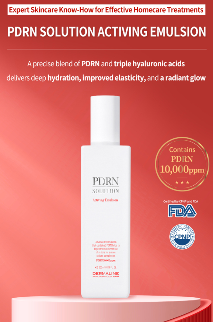 DERMALINE PDRN SOLUTION ACTIVATING EMULSION 200ML | Shopee Việt Nam