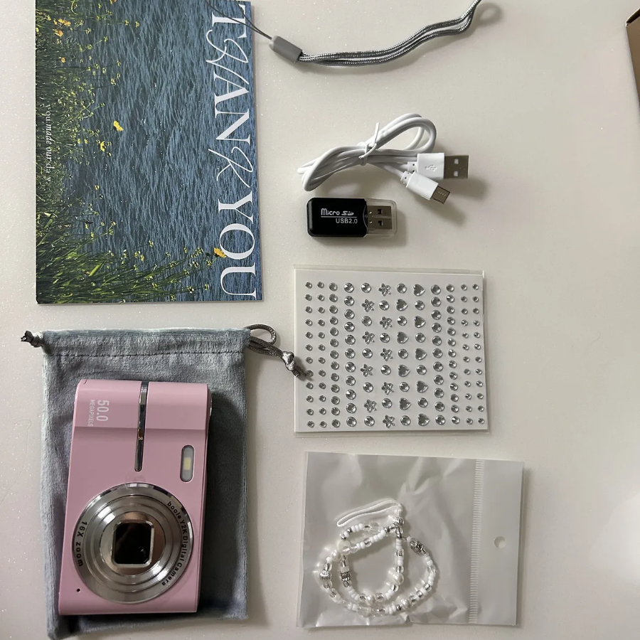 Máy ảnh Booie Y2K Retro Camera + Biz Strap Camcorder Mod Dica (+SD Card ...