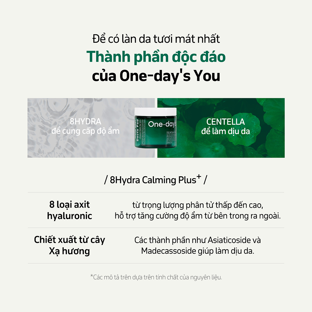 [Toner Pad] Bông Đắp Toner Thuần Chay Dịu Da/ Giảm Mụn | ONE DAY'S YOU ...