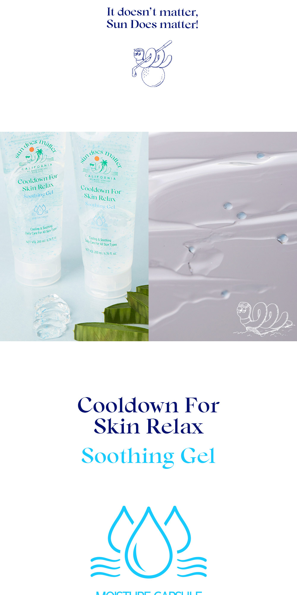 Gel Làm Dịu Da Giảm Nhiệt Cooldown For Skin Relax Soothing Gel (200ml ...