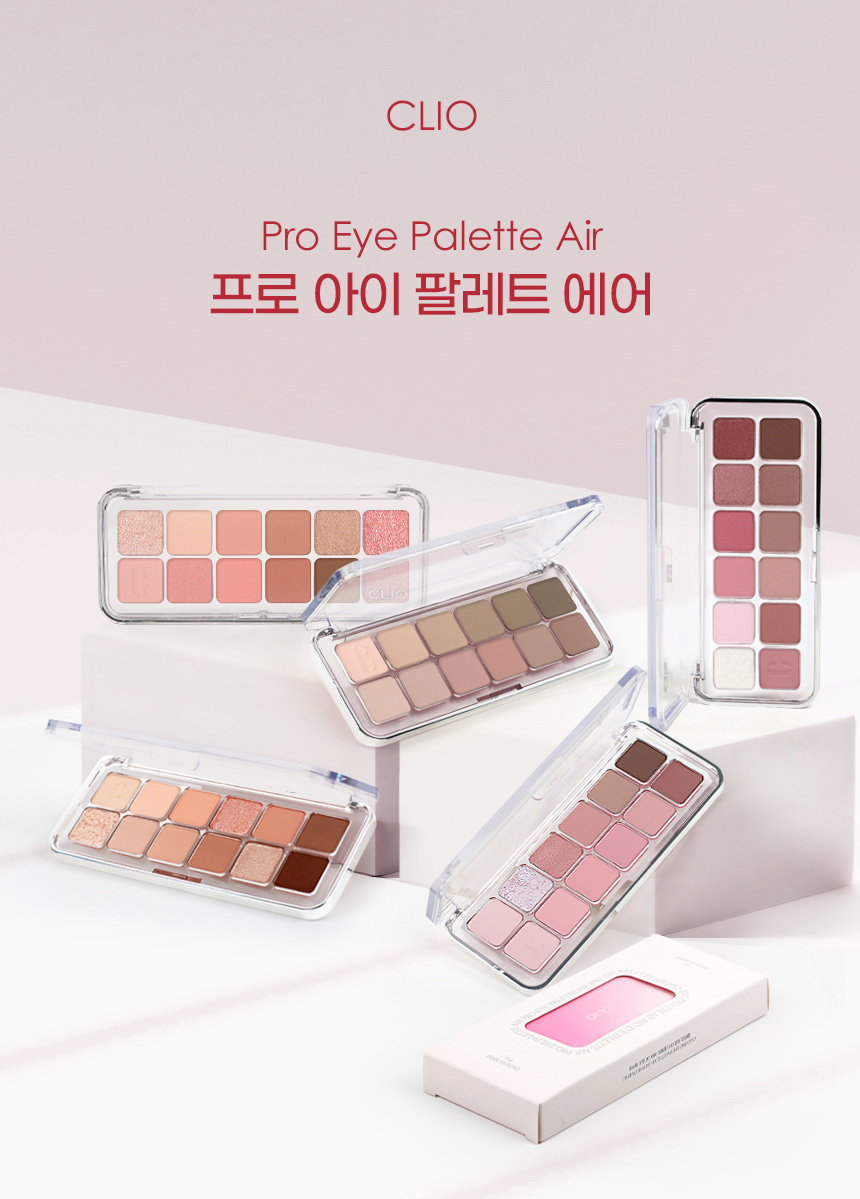 Bảng phấn mắt Clio Pro Eye Palette Air 7.2g Hàn quốc | Shopee Việt Nam