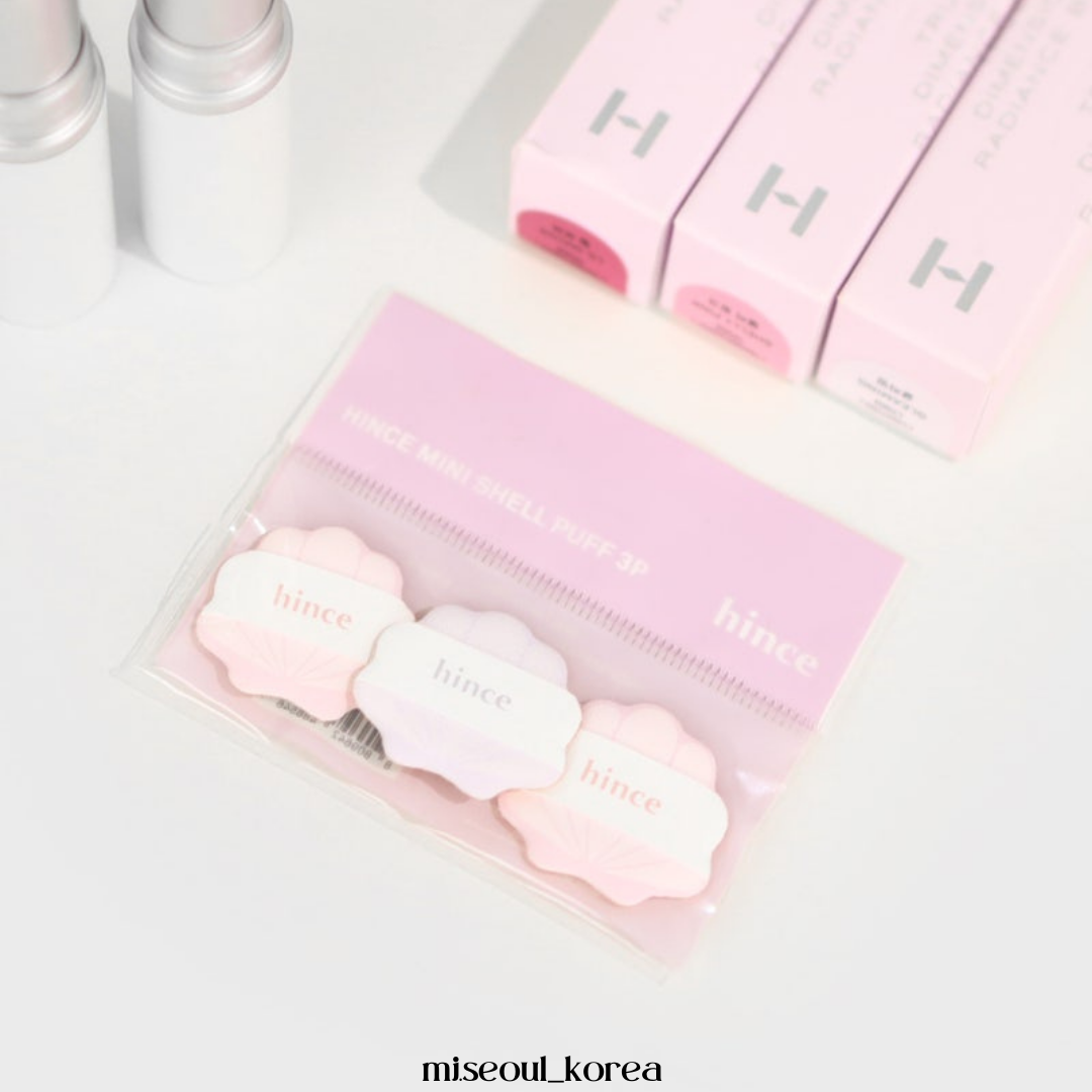 Hince Dimension Radiance Balm Mini Shell Puff (3P) | Shopee Việt Nam