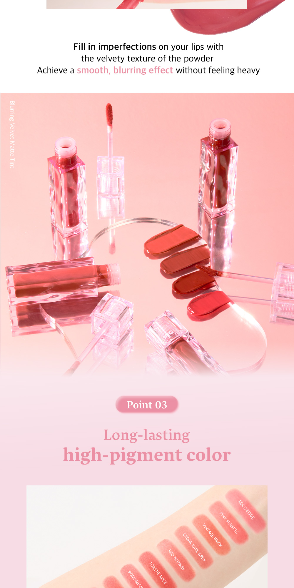 Inga Blurring Velvet Matte Tint (12 màu) | Shopee Việt Nam