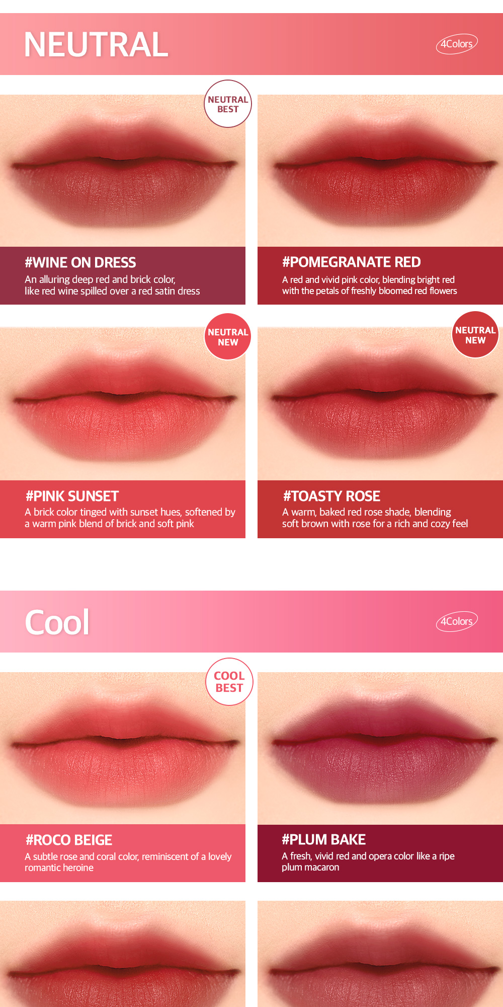 Inga Blurring Velvet Matte Tint (12 màu) | Shopee Việt Nam