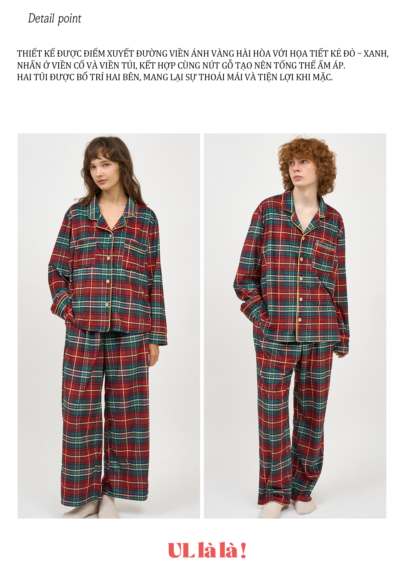 [MALL CHÍNH HÃNG](25278) ULLALA PAJAMAS Demansi Bộ ngủ mặc nhà chất nỉ ...