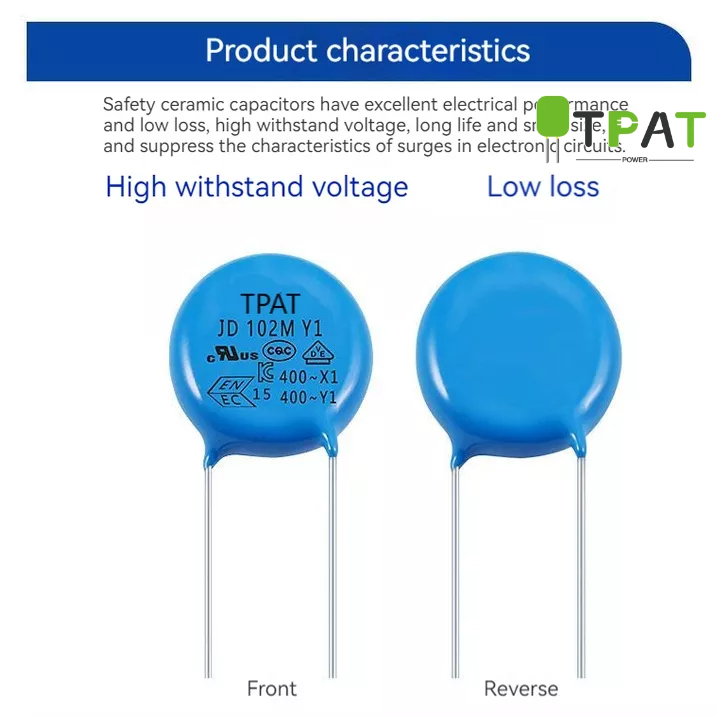 Tụ Điện Gốm Y1/Y2 400VAC AC An Toàn 102 222 332 472 103 20PCS | Shopee ...
