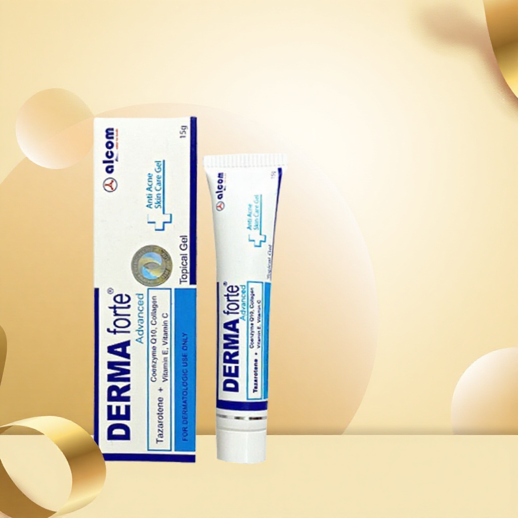 Derma Forte và Derma Forte Advanced Topical Gel 15g Hỗ Trợ Giảm Mụn ...