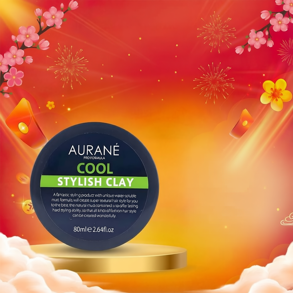 [AURANE CHÍNH HÃNG] Sáp vuốt tóc Aurane Cool Stylish Clay cho tóc dày ...